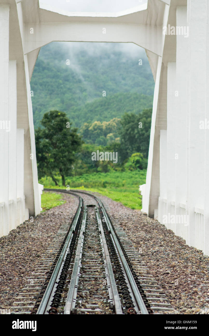 Rail road track hi-res stock photography and images - Alamy