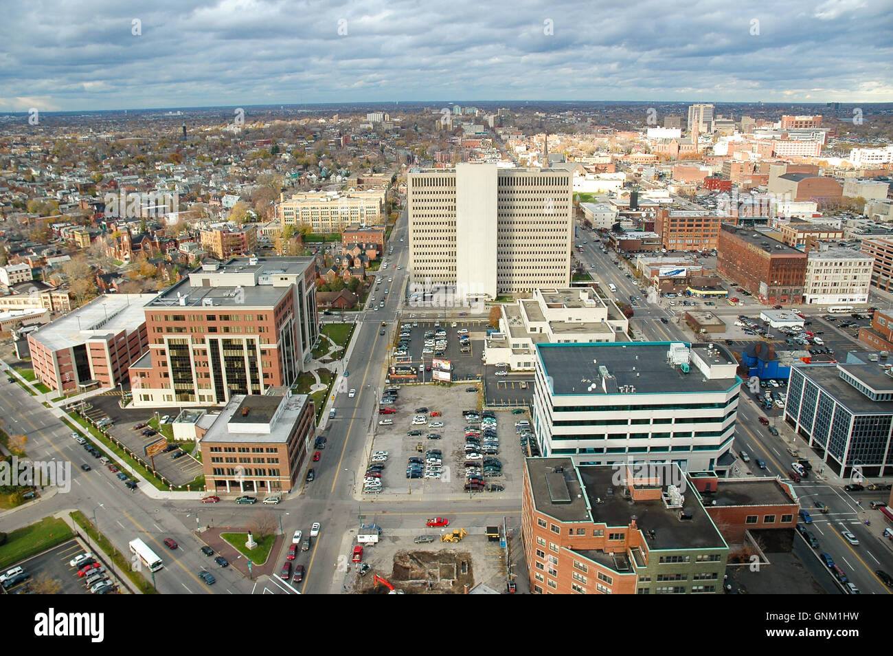 New york buffalo niagara square hi-res stock photography and images - Alamy