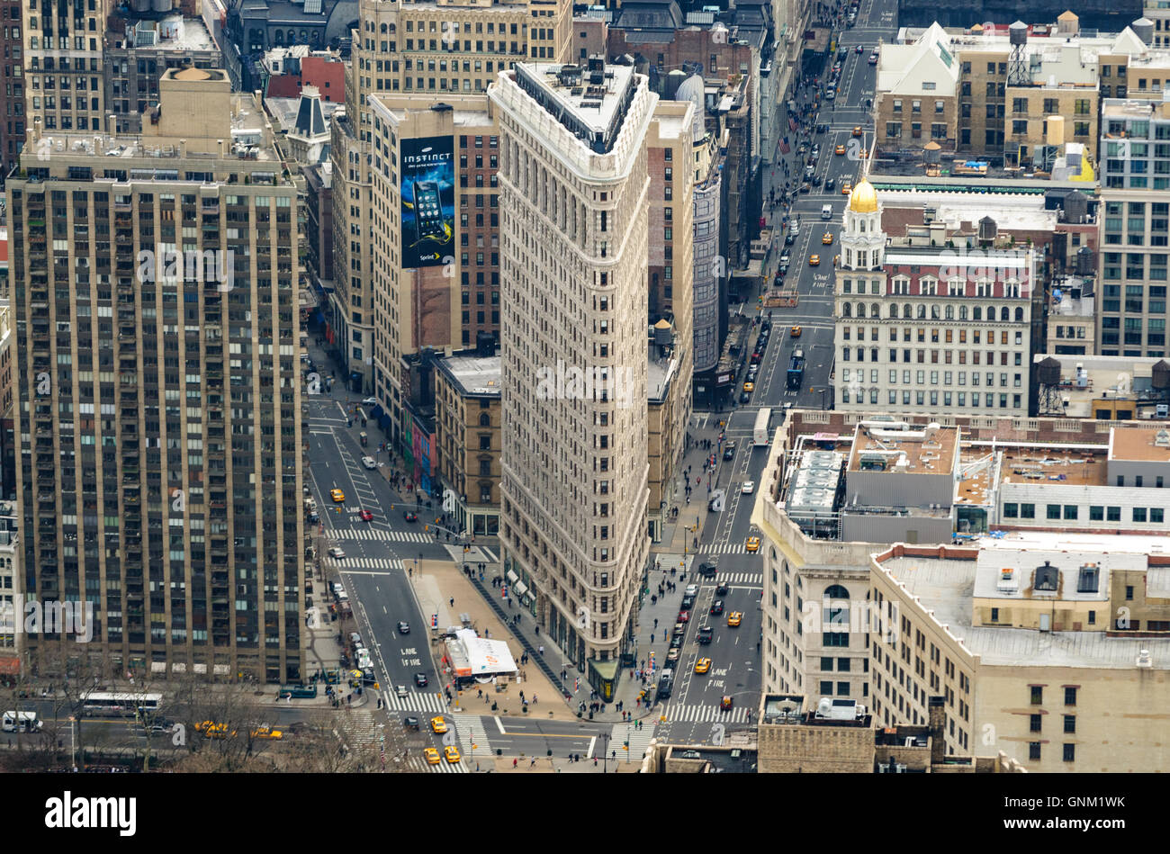 Flatiron skyline hi-res stock photography and images - Alamy