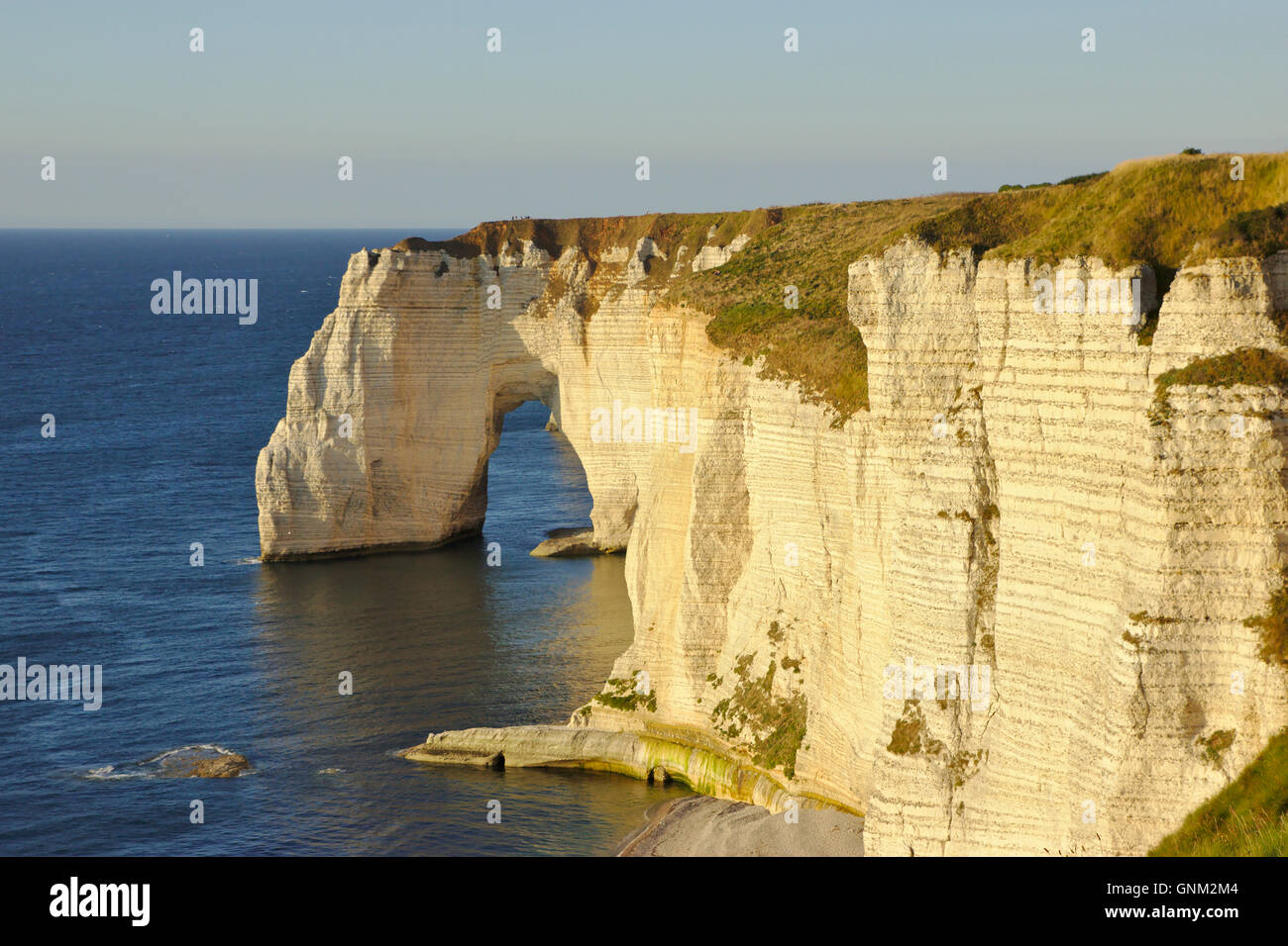Etretat, Manneporte Arch, France Stock Photo - Alamy