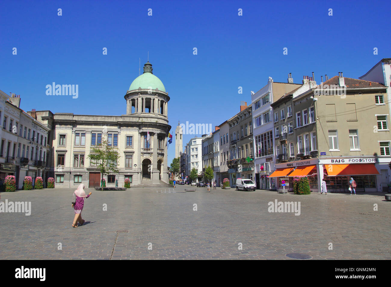 Molenbeek communal building, Brussels, Belgium Stock Photo - Alamy