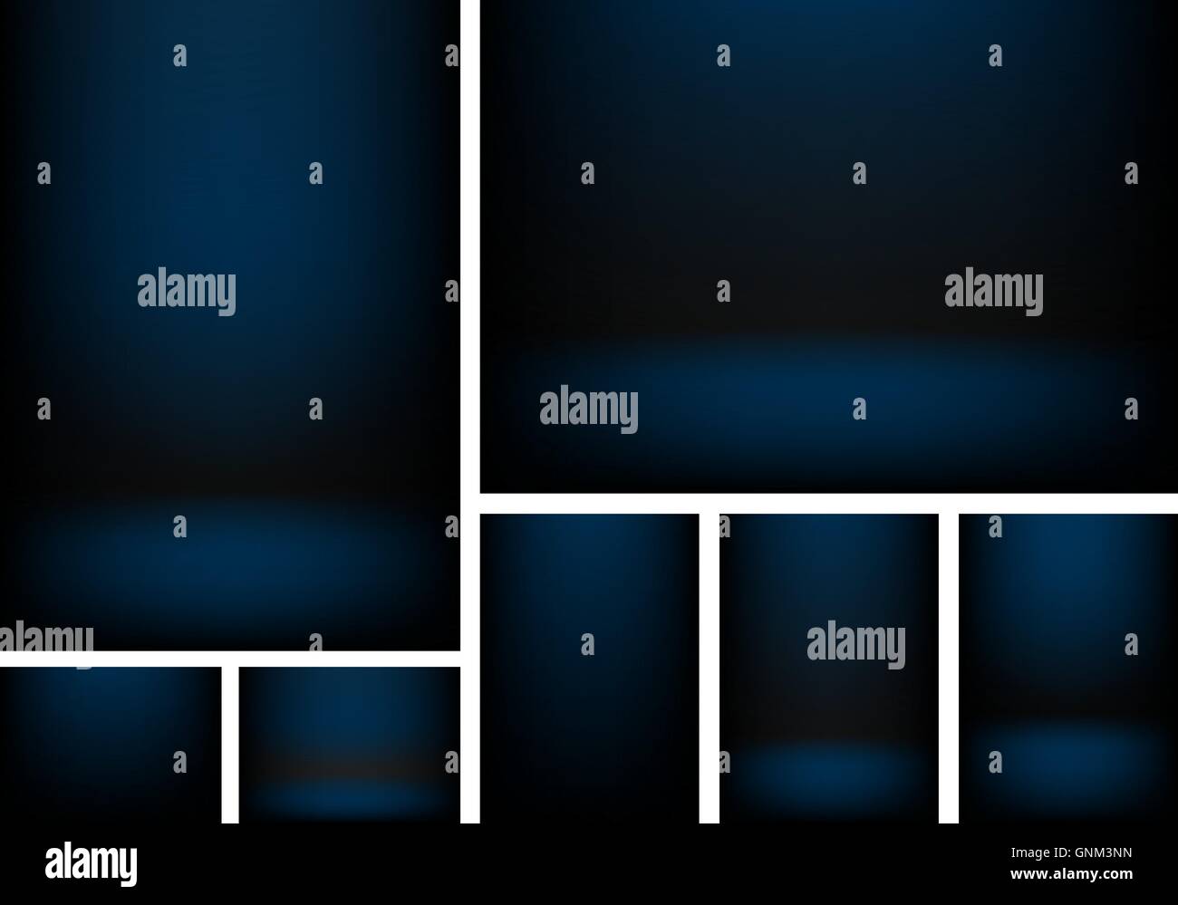 Gradient background set Stock Vector Image & Art - Alamy