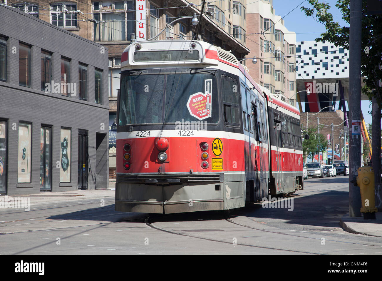Toronto tramway hi-res stock photography and images - Alamy