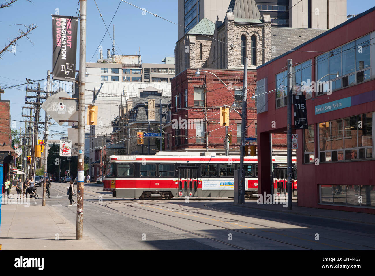 Canadian tram hi-res stock photography and images - Alamy