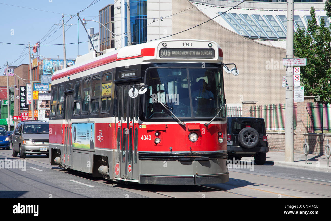 Toronto tramway hi-res stock photography and images - Alamy