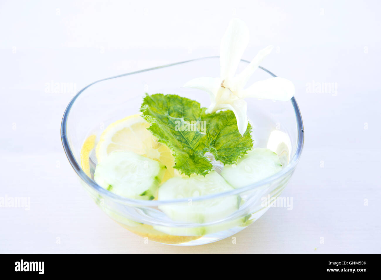 Detox diet, cucumber water, summer drink Stock Photo - Alamy