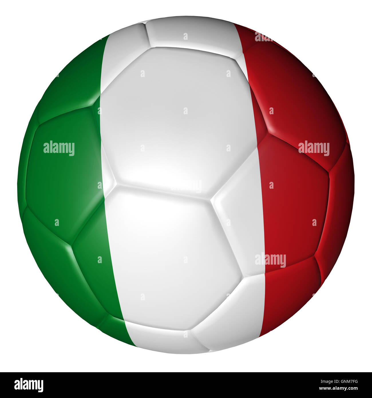 Italian flag soccer ball hi-res stock photography and images - Alamy