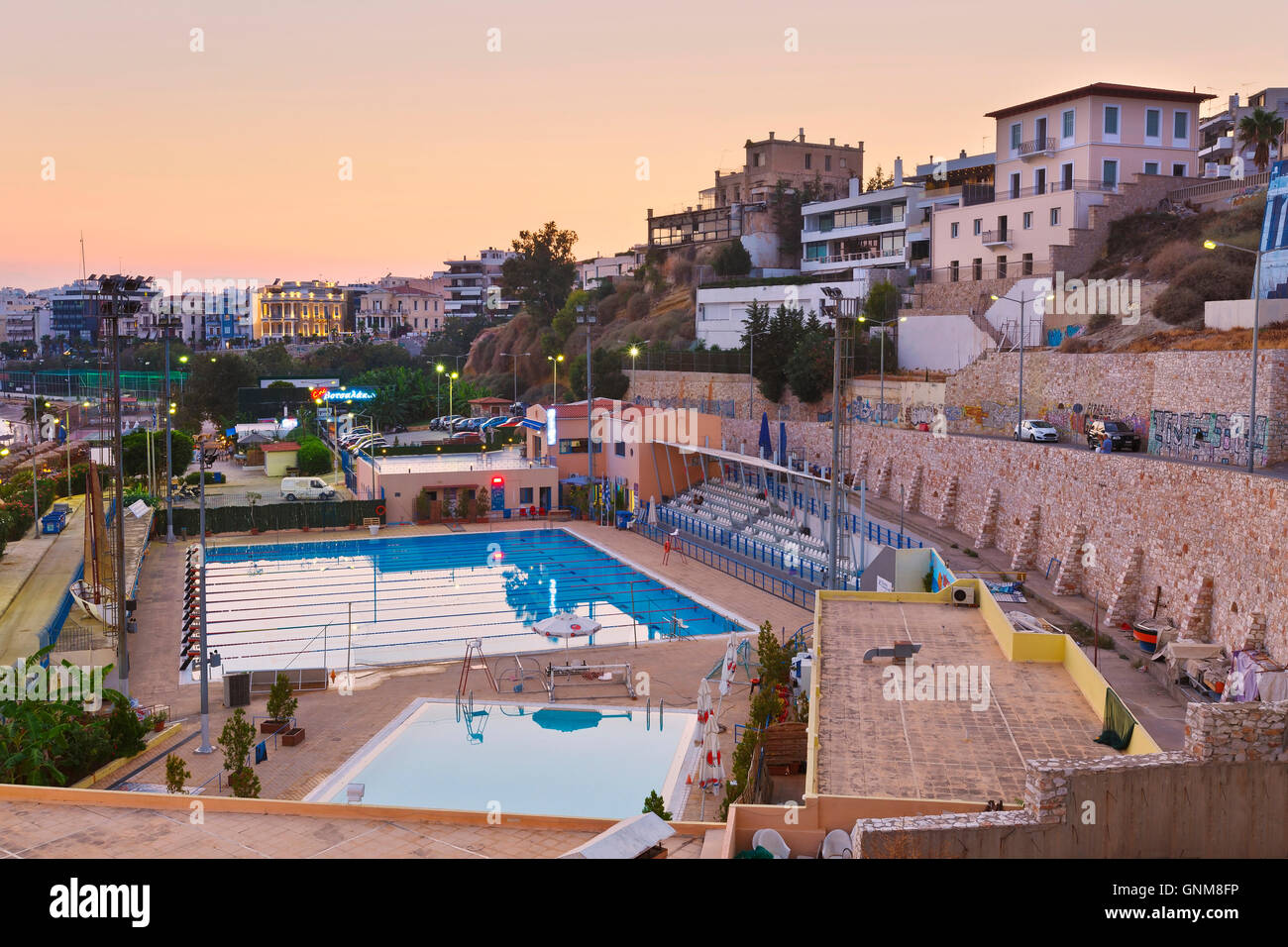 Athens Pool High Resolution Stock Photography and Images - Alamy