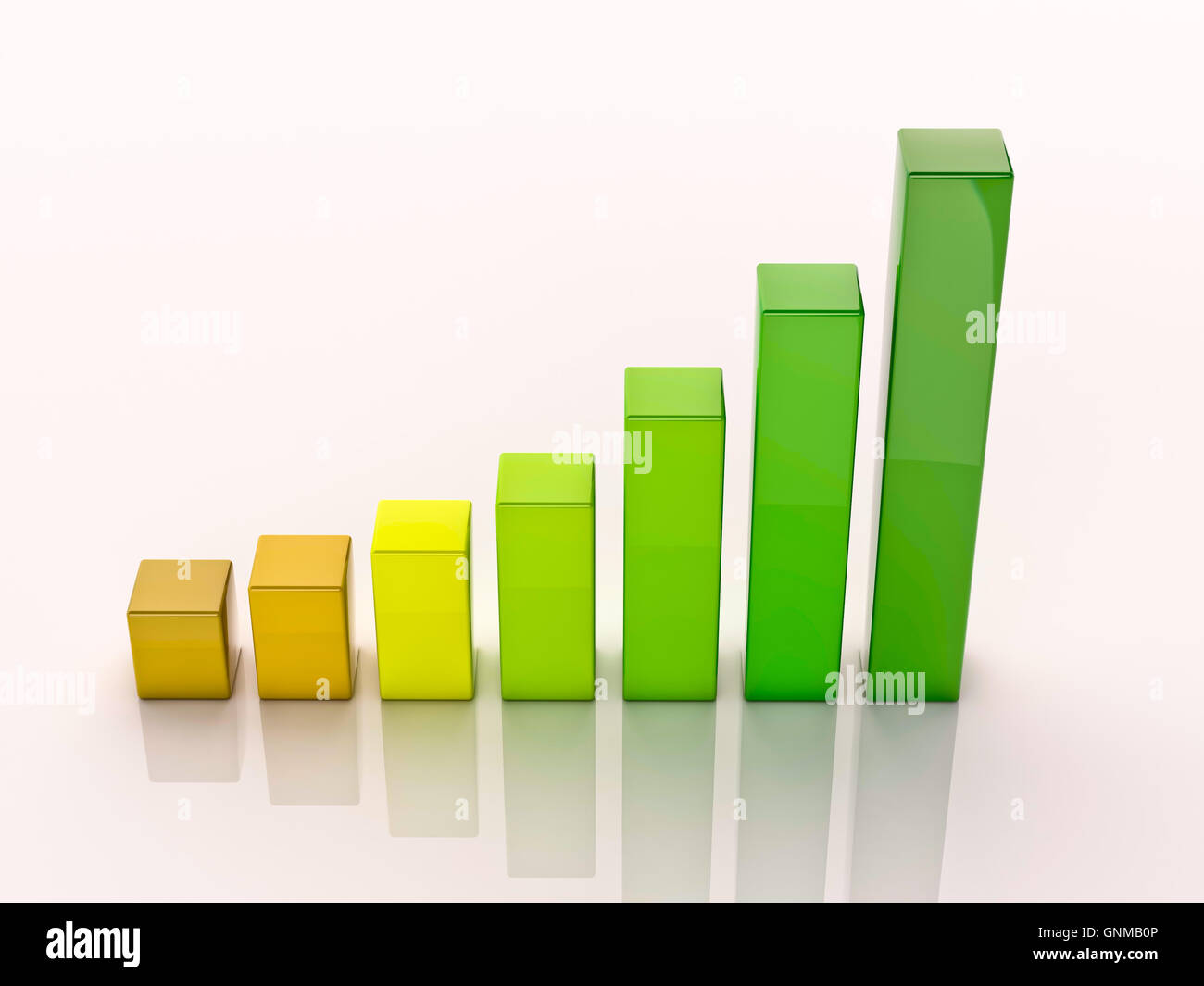 3d column chart Stock Photo - Alamy