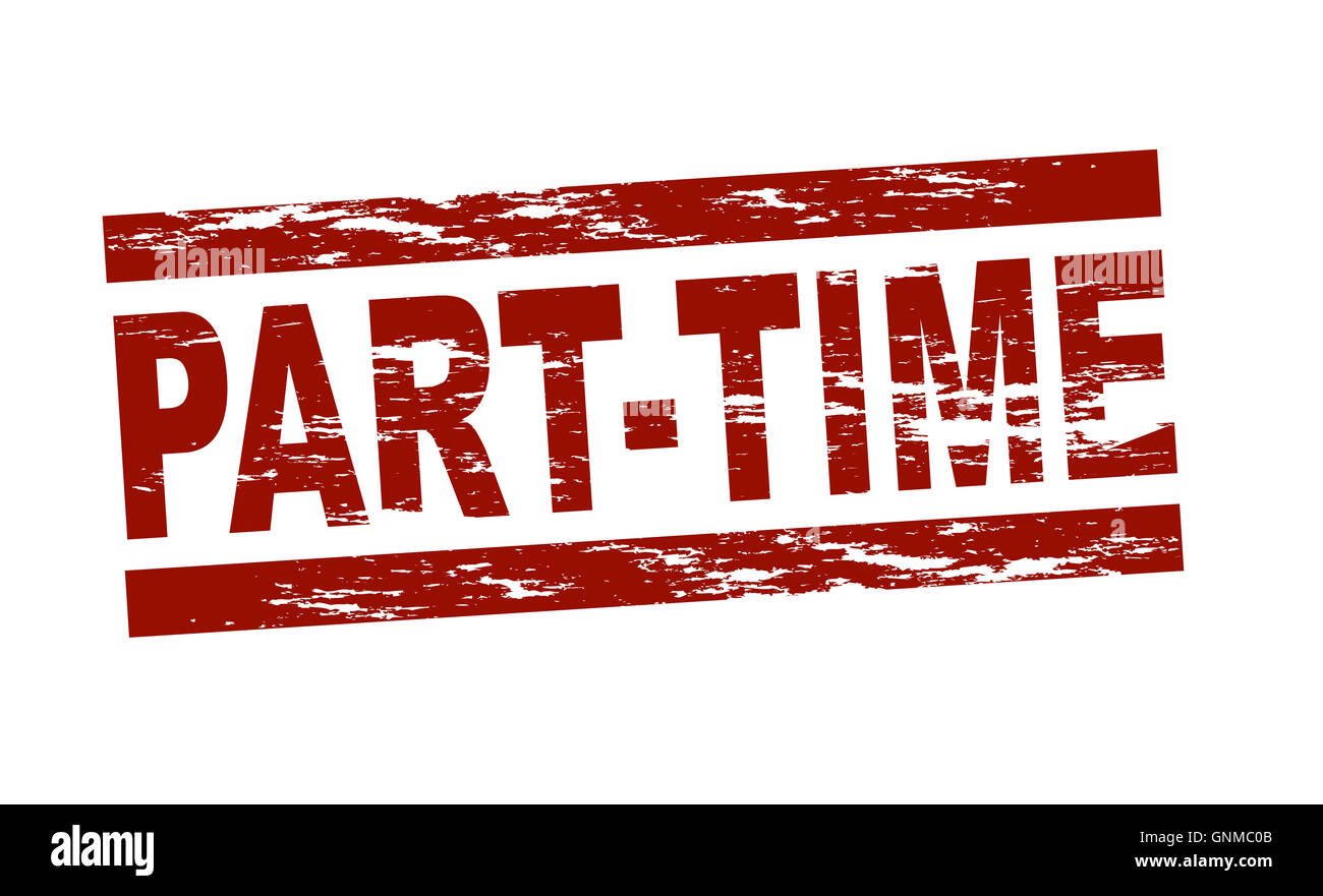 Part time job red hi-res stock photography and images - Alamy