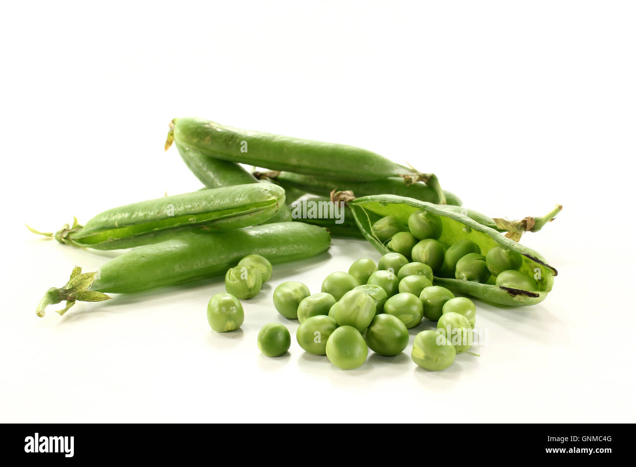 Peas vegetables Cut Out Stock Images & Pictures - Alamy
