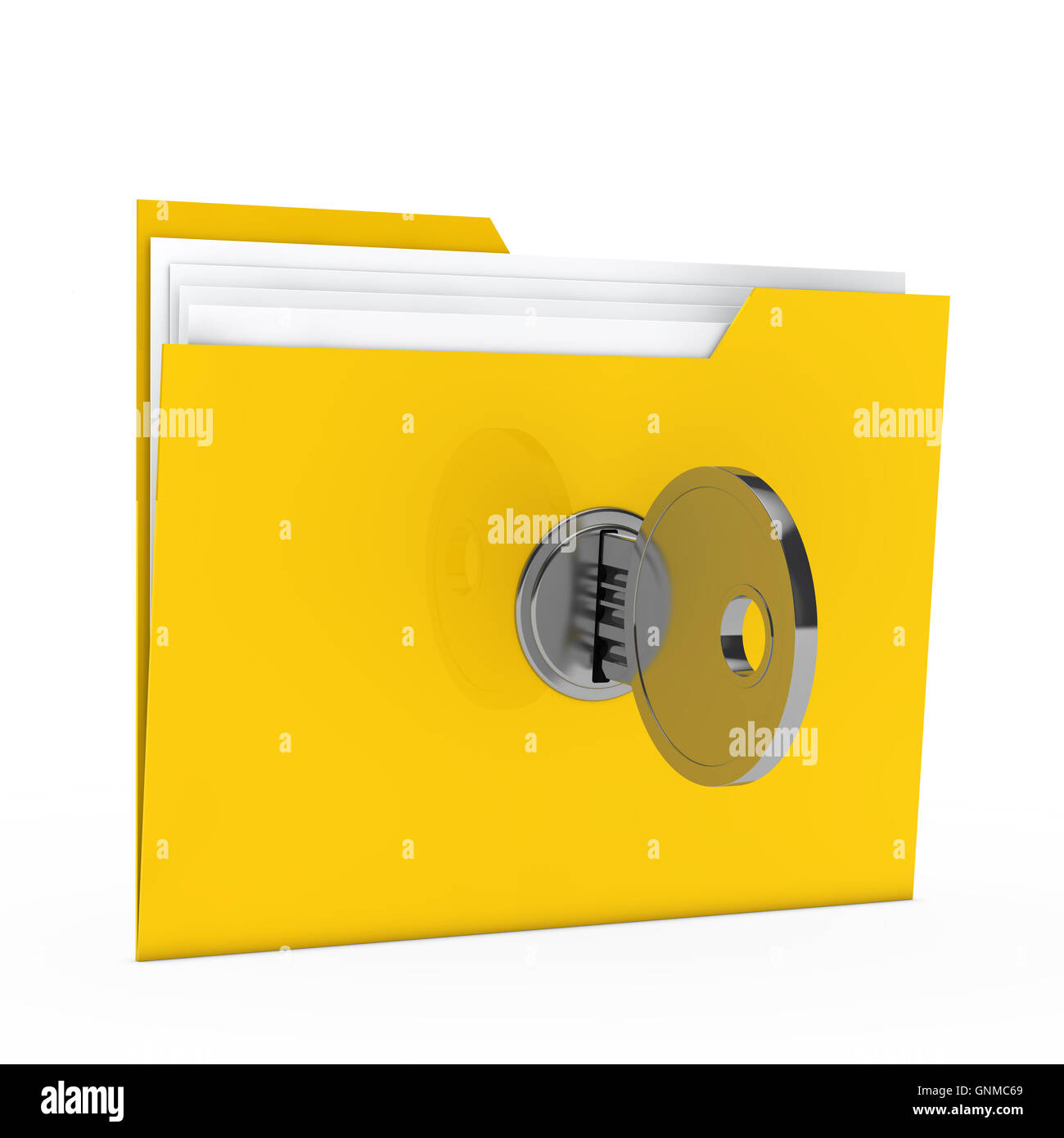 folder with key Stock Photo - Alamy