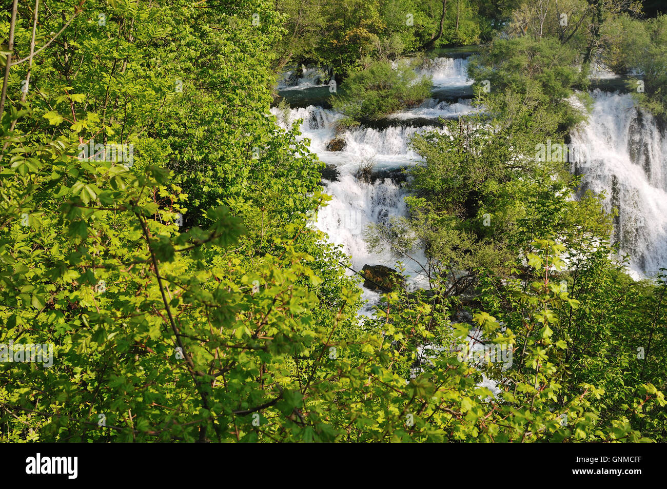 river waterfall wild Stock Photo - Alamy