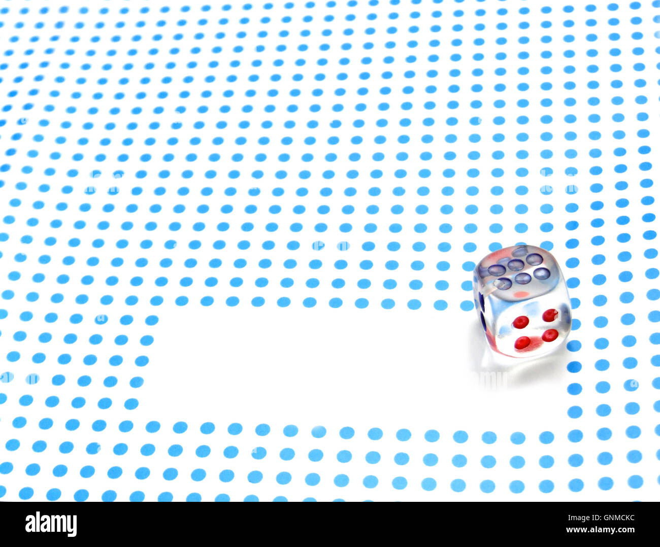 empty space to write and dice Stock Photo - Alamy