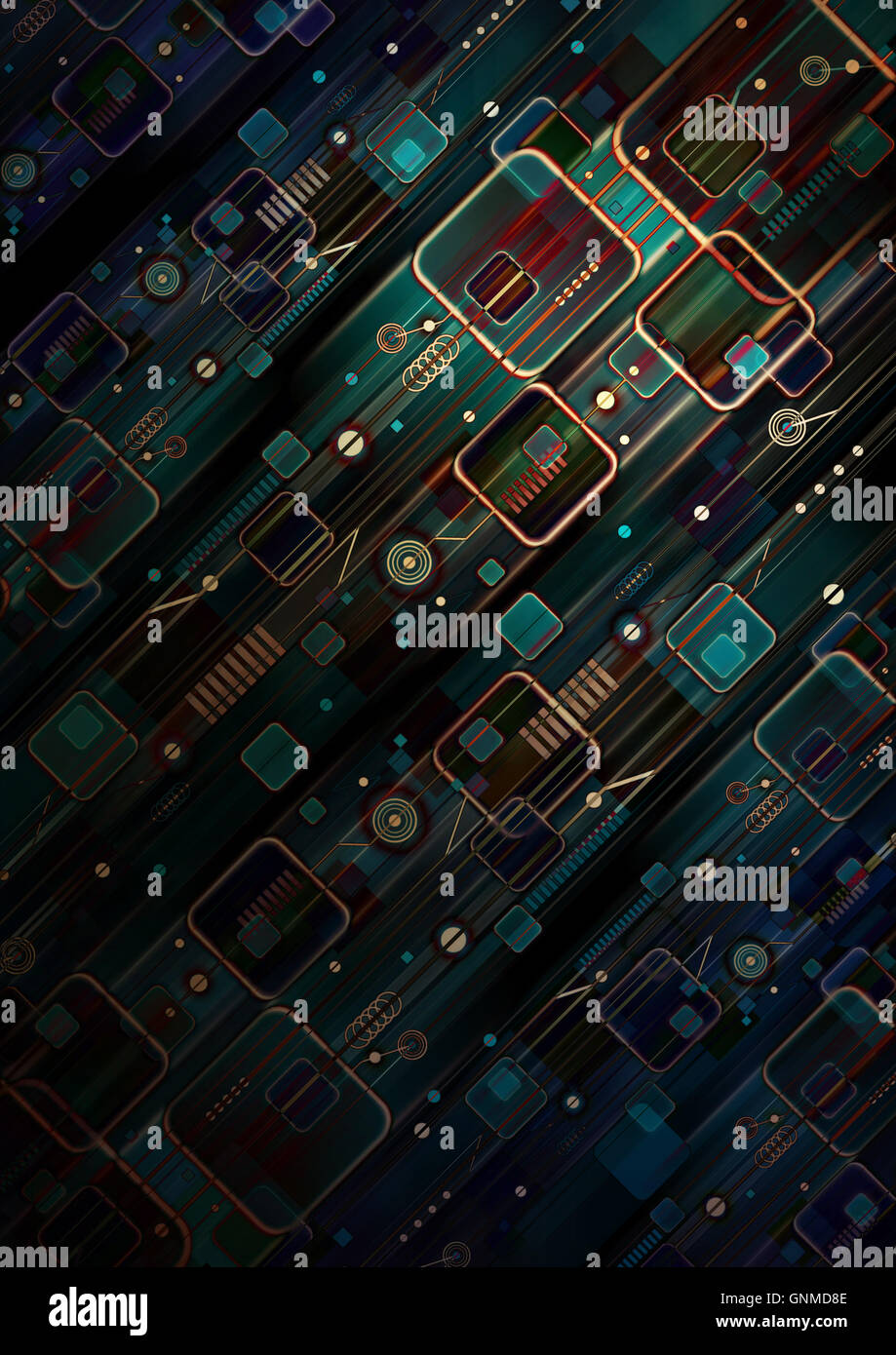 Technology background design Stock Photo - Alamy