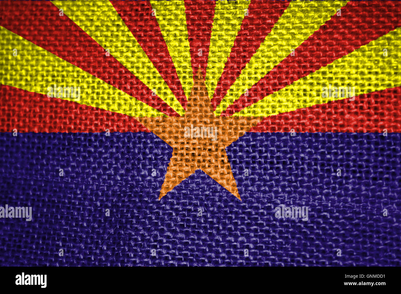 arizona state flag Stock Photo - Alamy