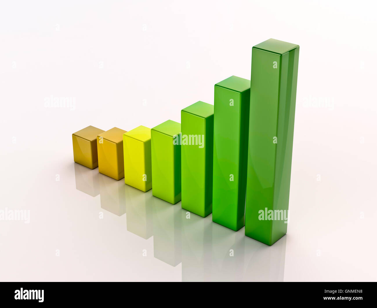 3d column chart Stock Photo - Alamy