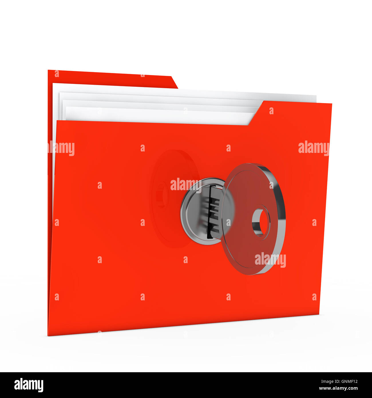 folder with key Stock Photo - Alamy
