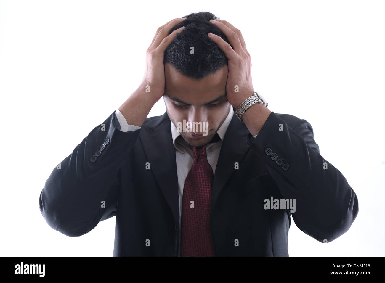 depressed business man Stock Photo - Alamy