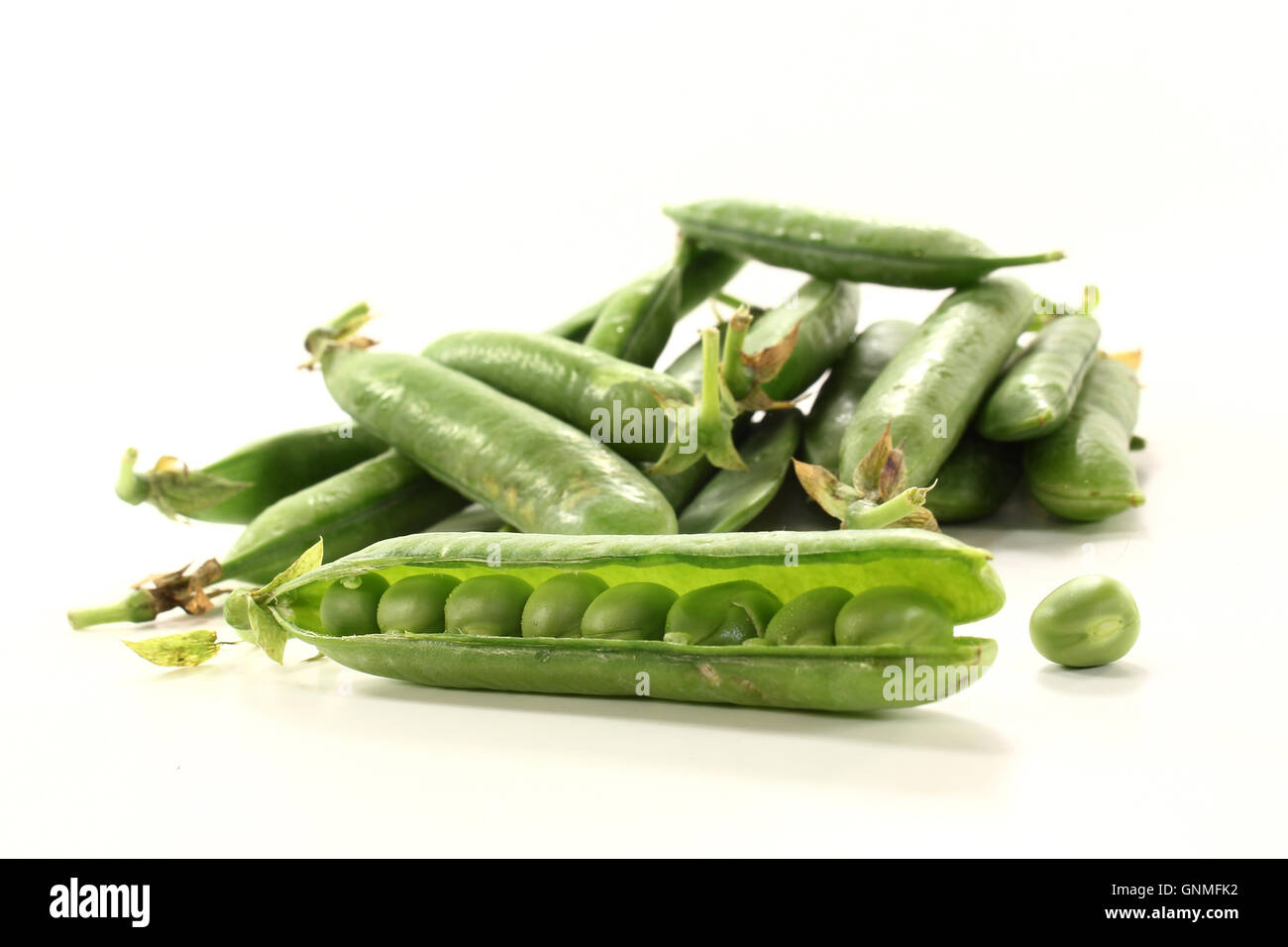 Peas vegetables Cut Out Stock Images & Pictures - Alamy