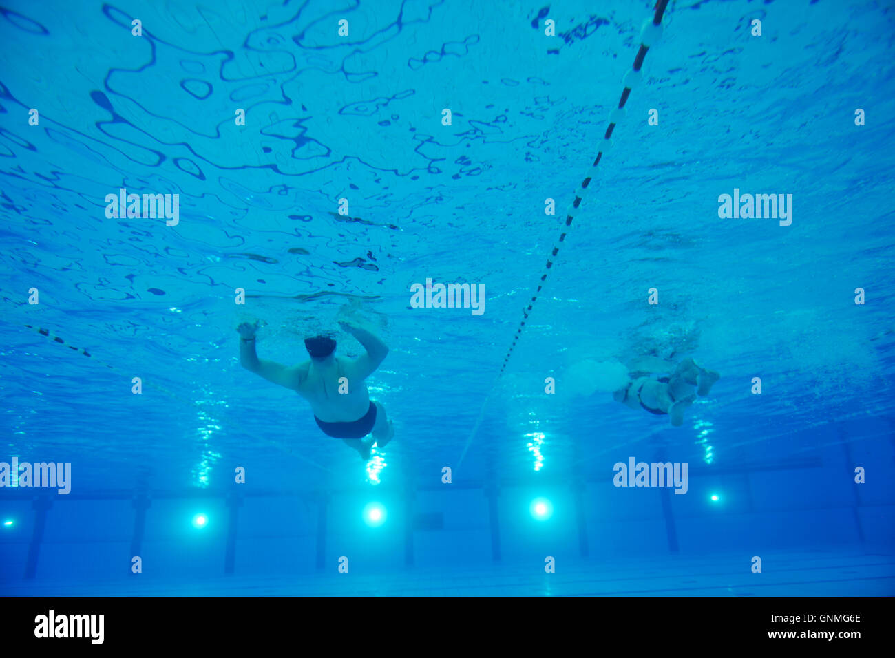 swimming pool underwater Stock Photo - Alamy