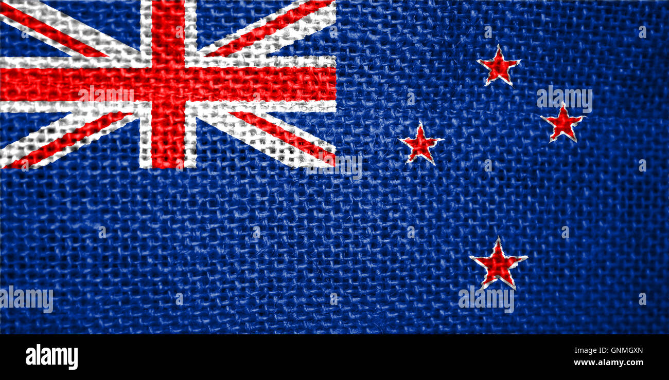 flag of New Zealand Stock Photo - Alamy