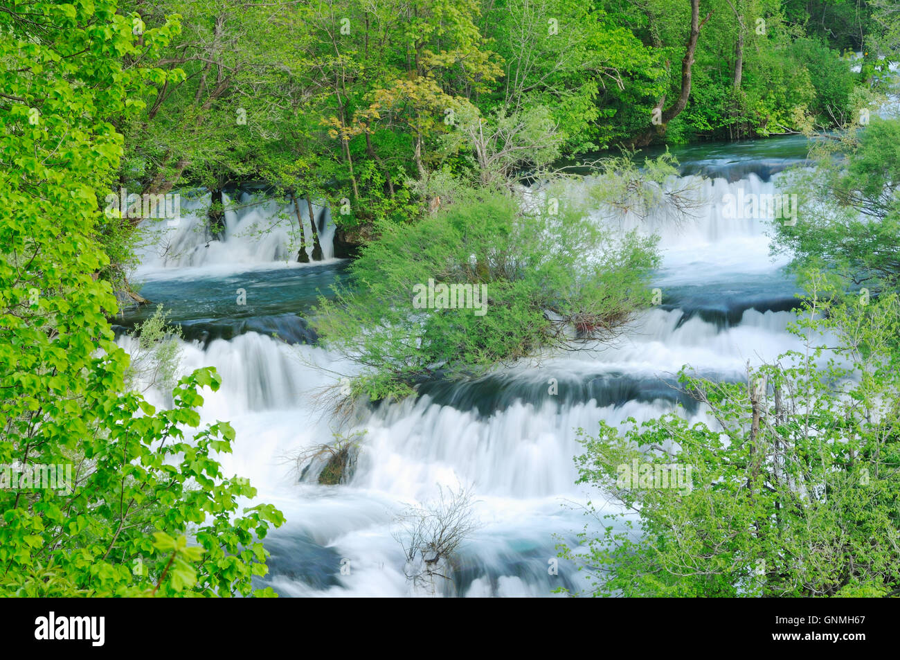 river waterfall wild Stock Photo - Alamy