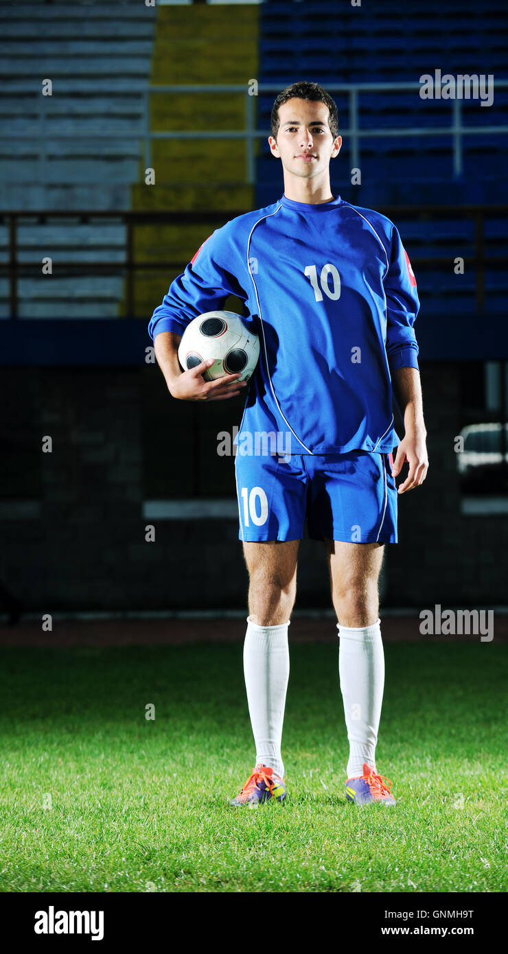 soccer player portrait Stock Photo - Alamy