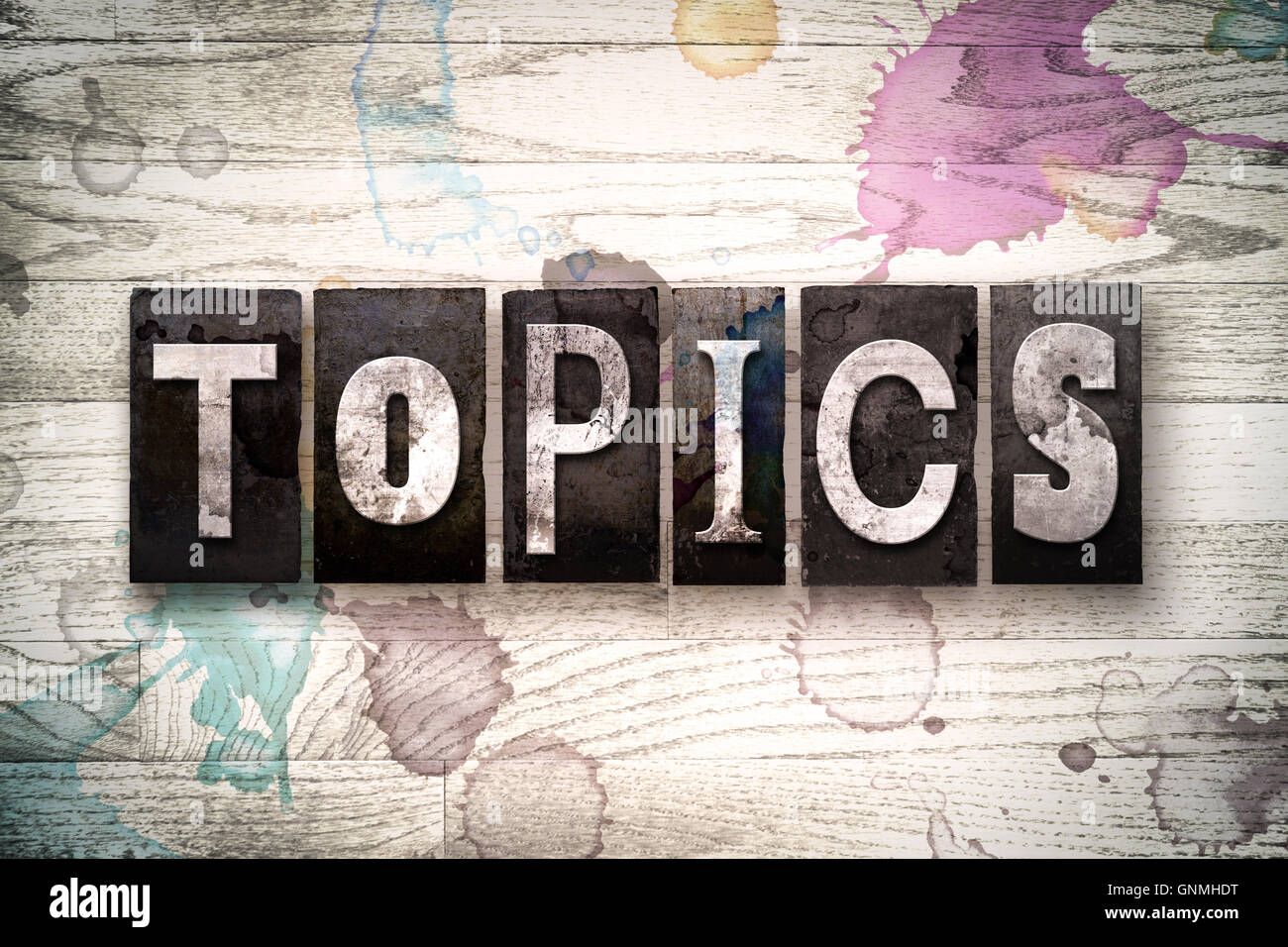 Word topics theme written in hi-res stock photography and images - Alamy
