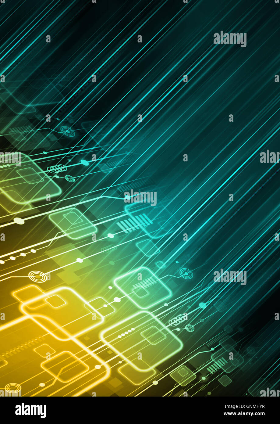 Technology background design Stock Photo - Alamy