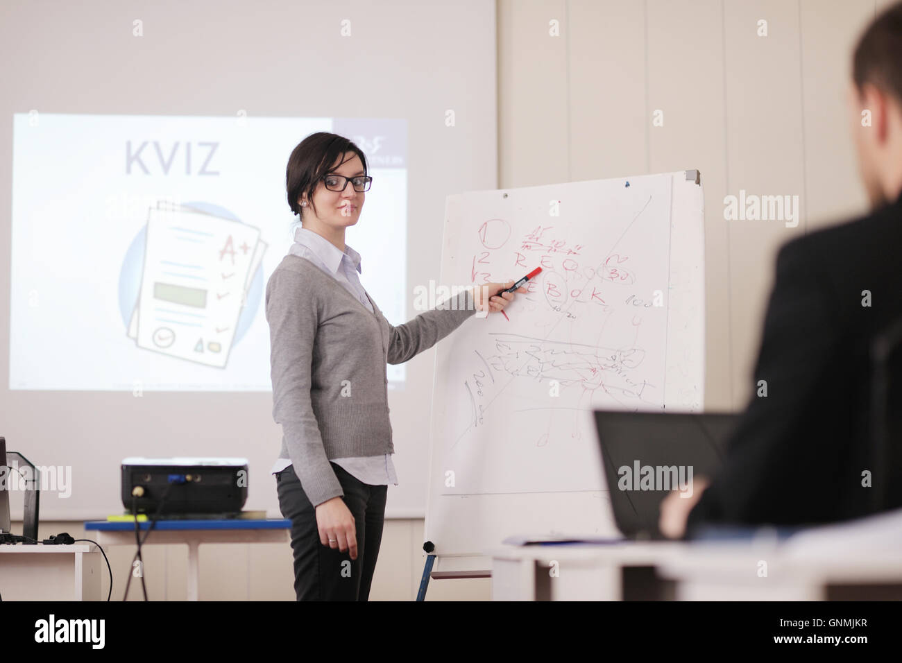 business people group on seminar Stock Photo - Alamy