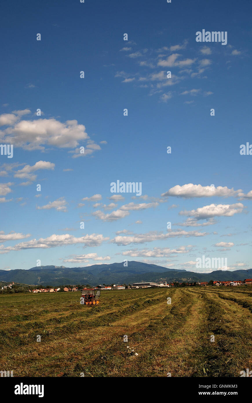 sunny day and dramatic sky Stock Photo - Alamy