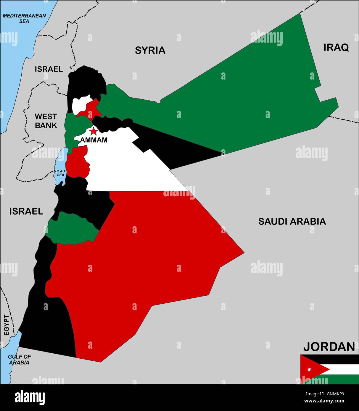 Jordanian Map
