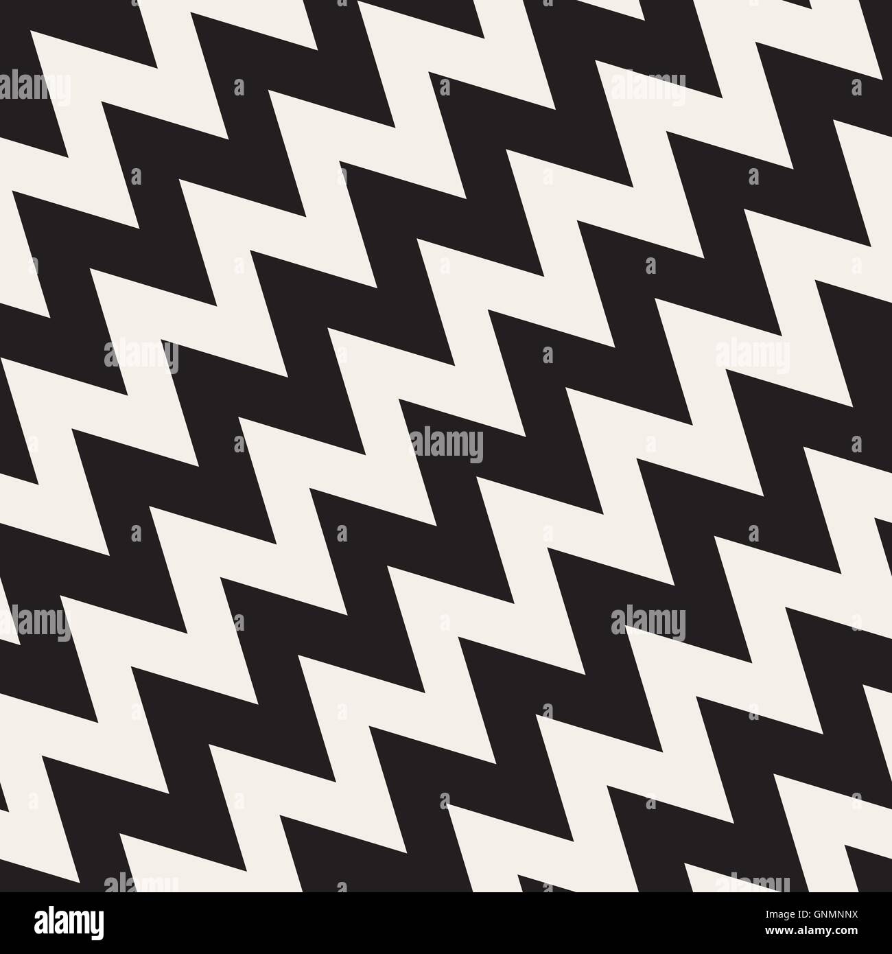 Vector Seamless ZigZag Diagonal Lines Pattern Stock Vector Image & Art - Alamy