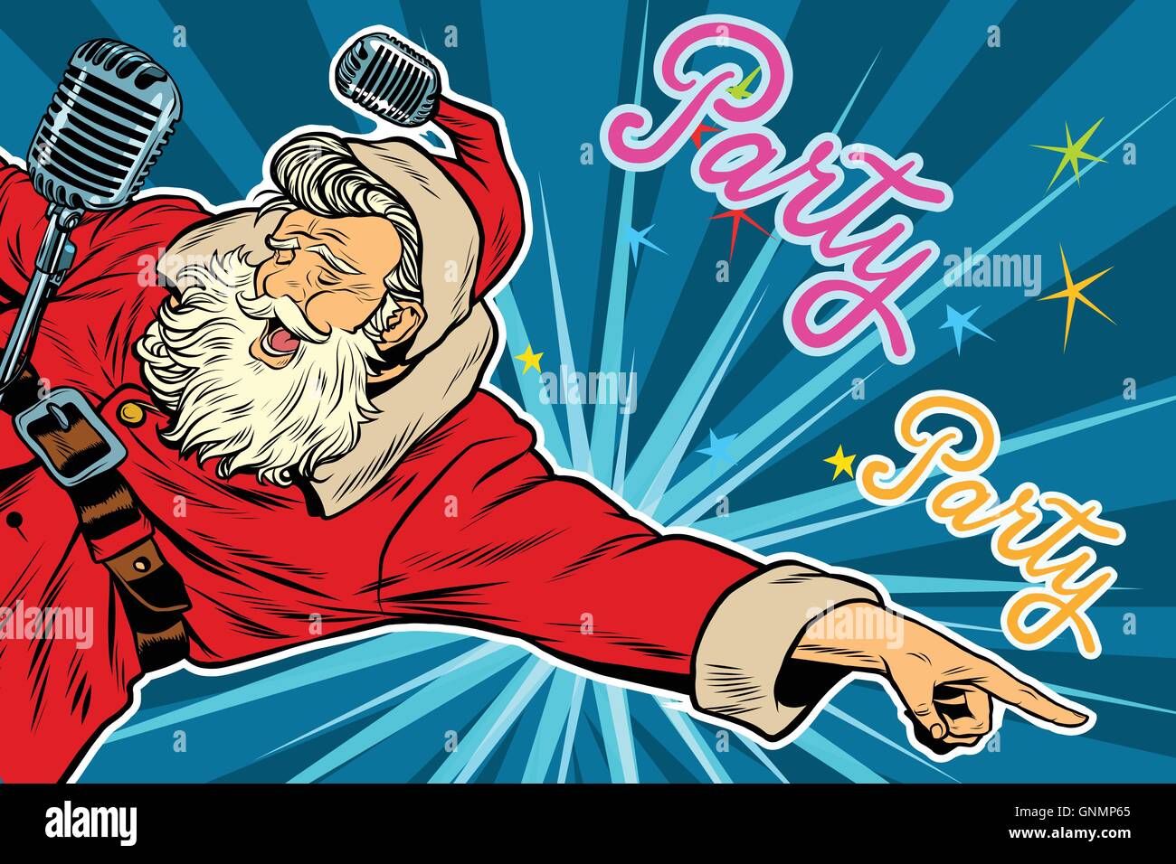 Artist party hat character Stock Vector Images - Alamy