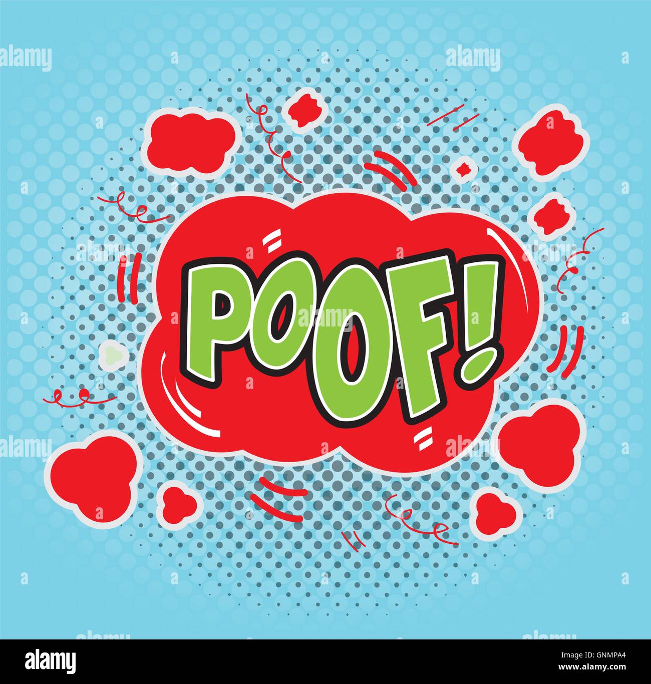 Blue textured background with an isolated comic expression Stock Vector ...