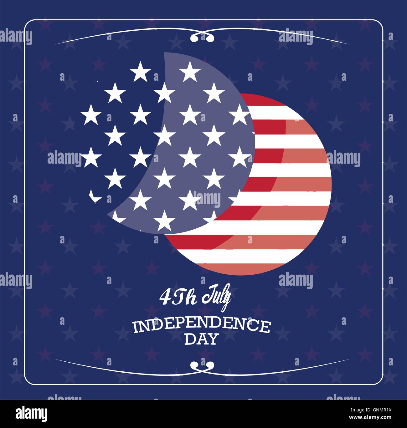 Pair of banners with different textures on a blue background for ...