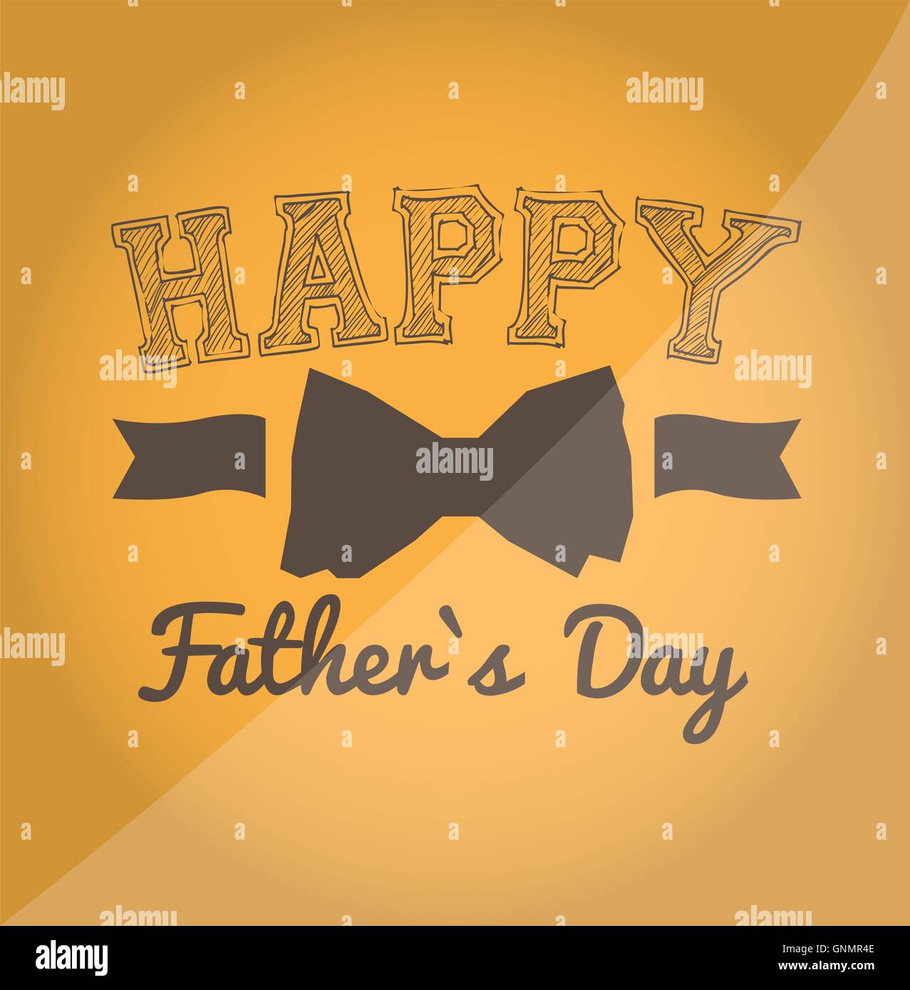 Colored background with text and a bowtie for father's day celebrations ...