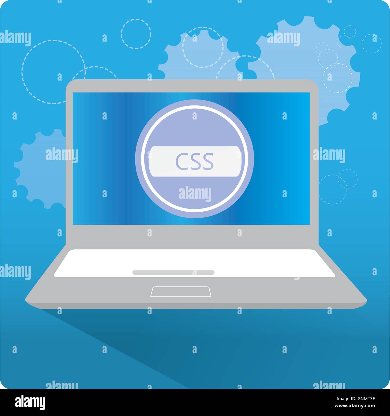 Css Web Design Programming Language Vector Illustration Stock Vector Image And Art Alamy