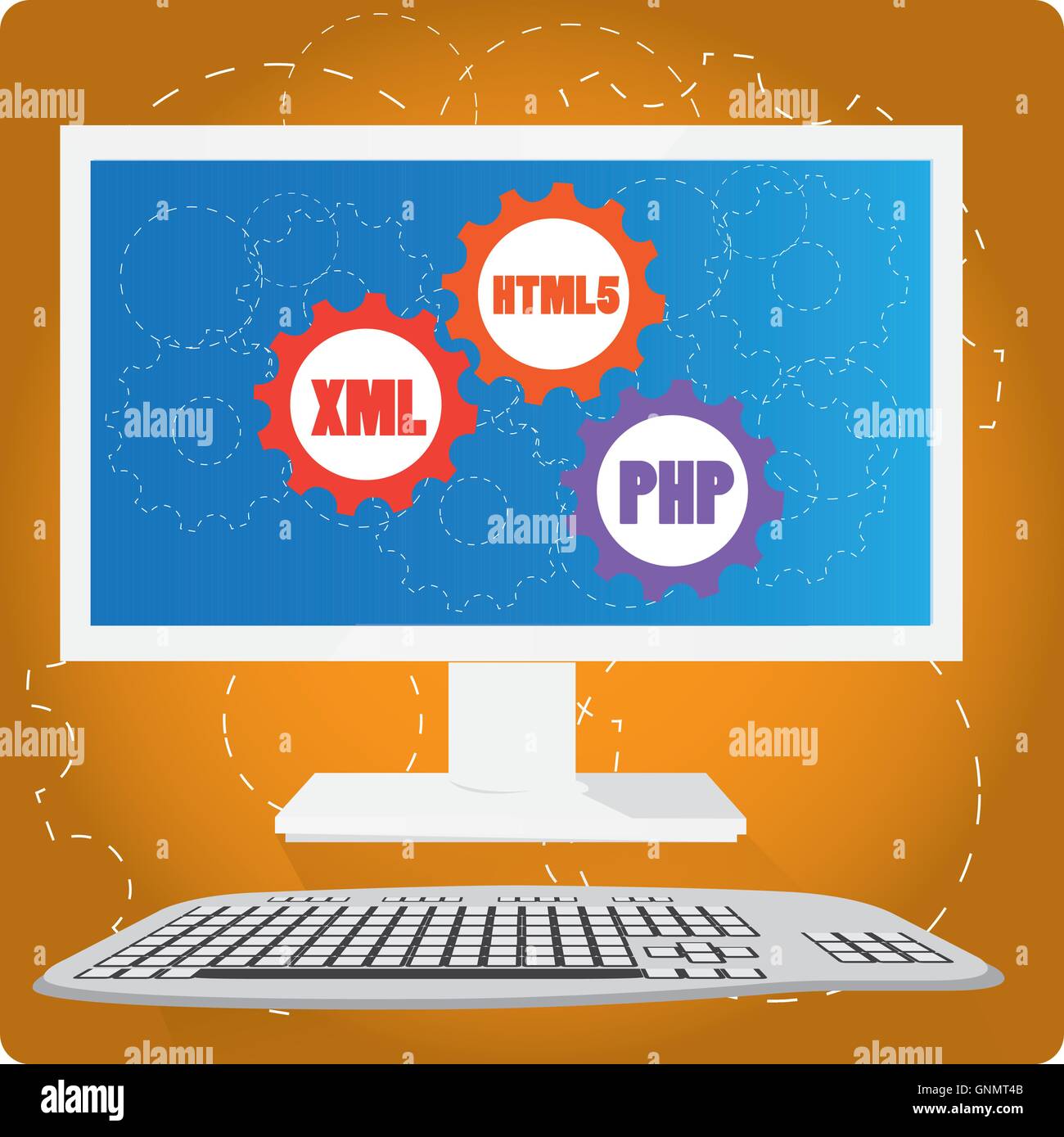 Web design, Programming language, Vector illustration Stock Vector ... Web design, Programming language, Vector illustration Stock Vector ...