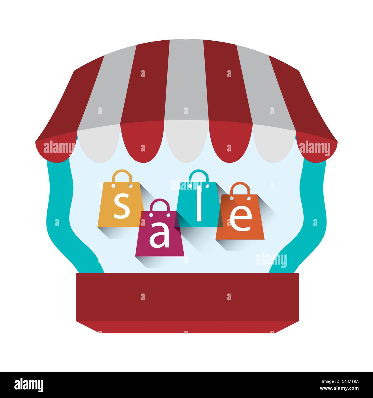 shopping market shop store icon set Stock Vector Image & Art - Alamy