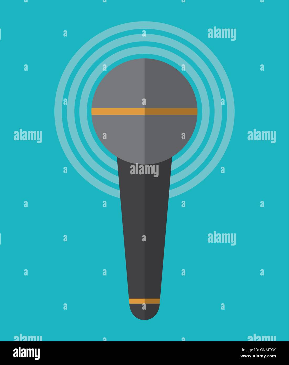 microphone gadget sound design Stock Vector Image & Art - Alamy