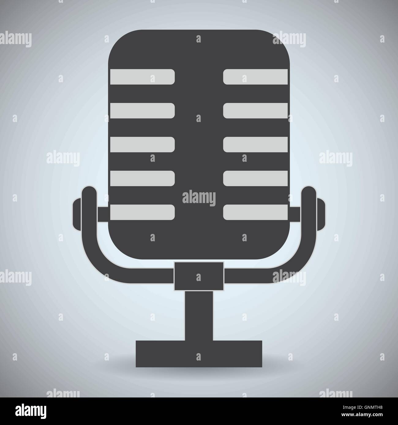 microphone gadget sound design Stock Vector Image & Art - Alamy