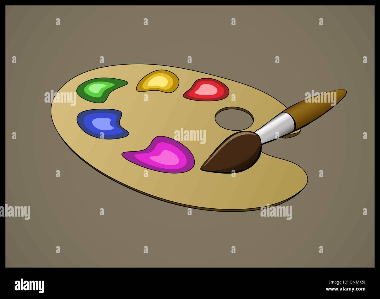 Wood pallet drawing Stock Vector Images - Alamy