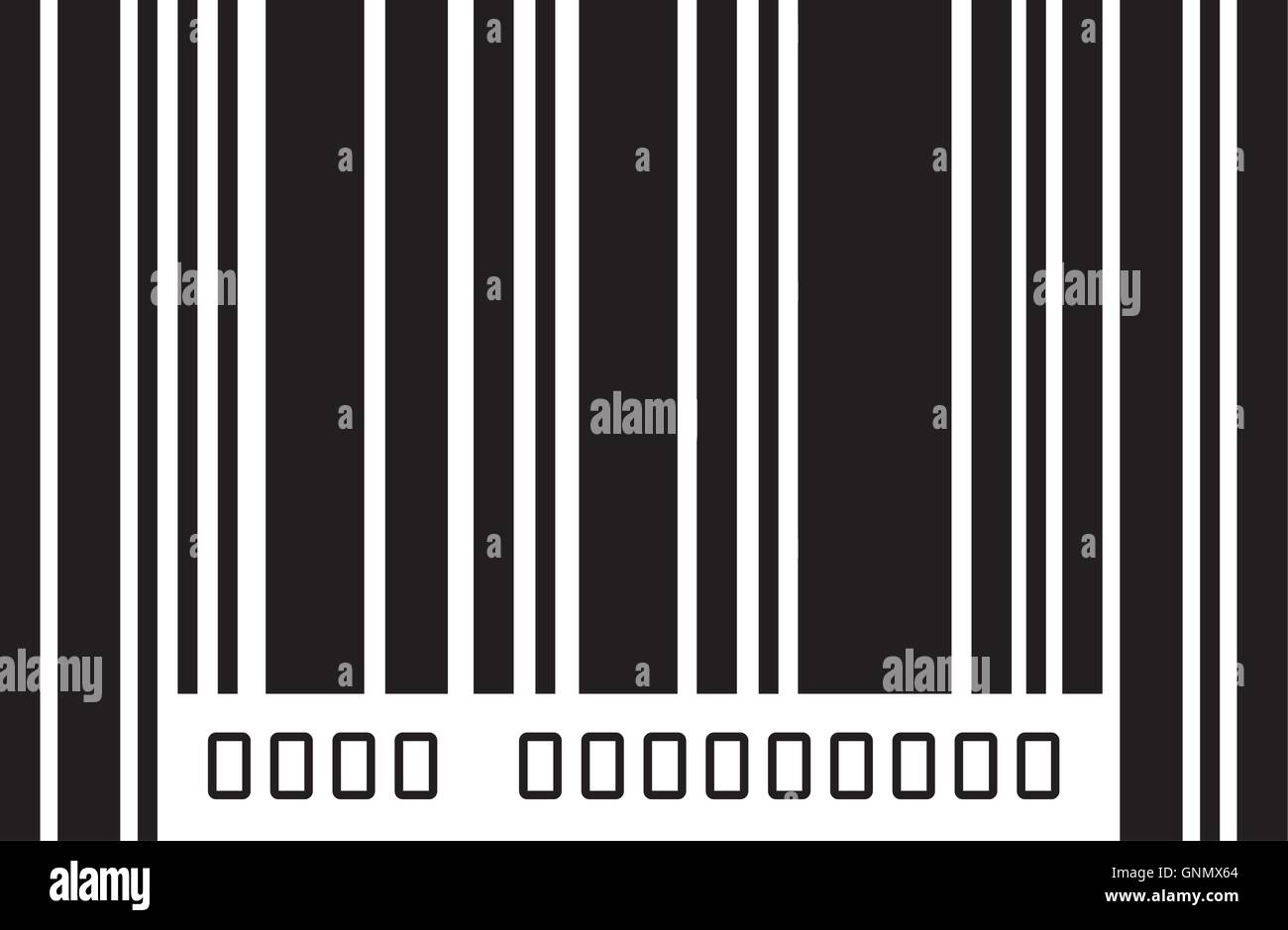barcode with serial number Stock Vector Image & Art - Alamy