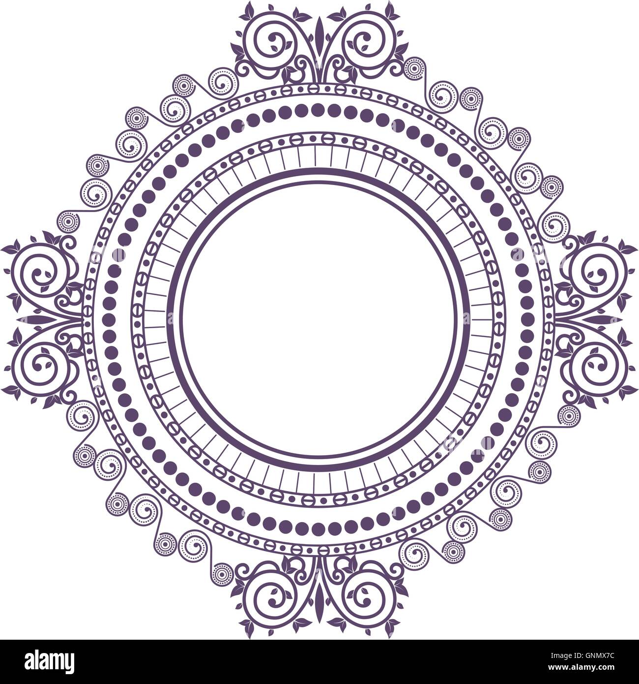 vintage victorian frame Stock Vector Image & Art - Alamy