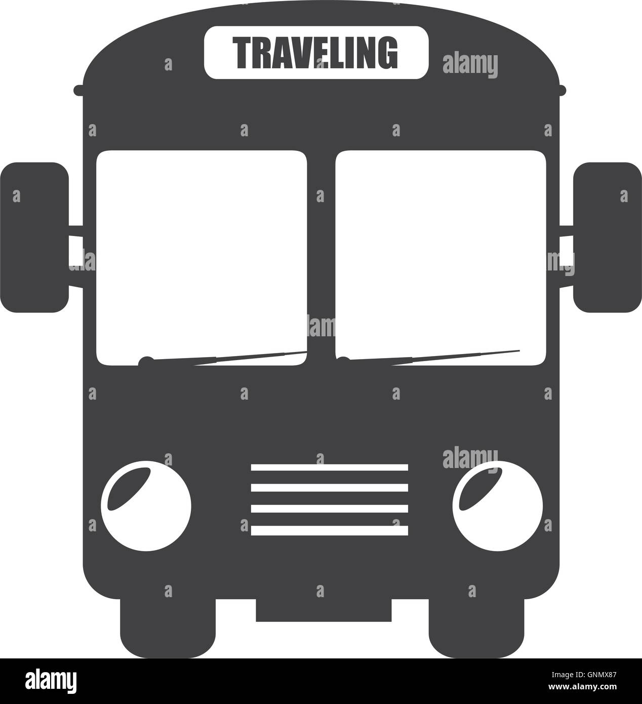 bus-transport-vehicle-stock-vector-image-art-alamy