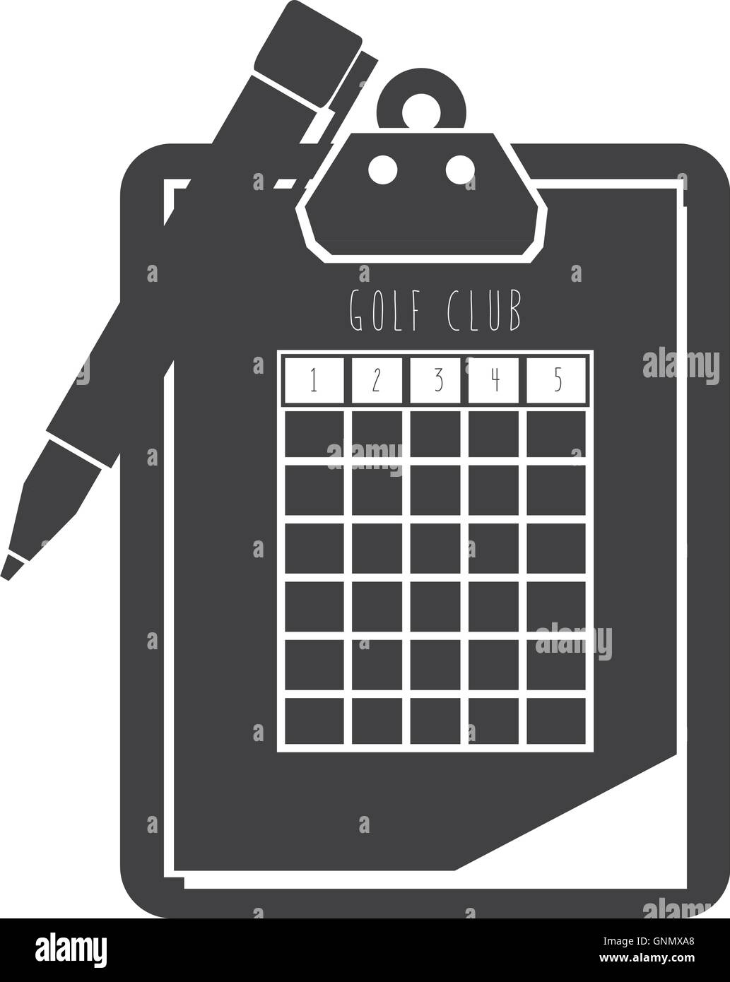 table golf club Stock Vector Image & Art - Alamy