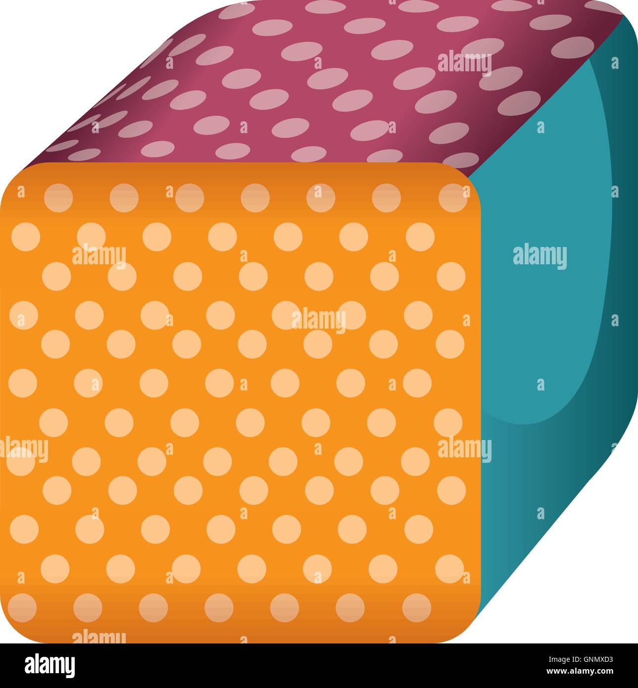 toy square multicolored design Stock Vector Image & Art - Alamy