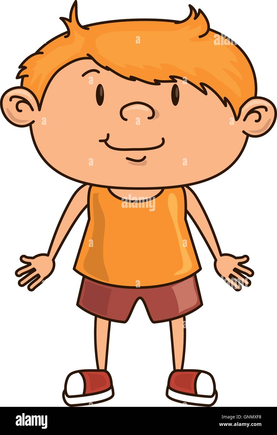 boy kid cartoon Stock Vector Image & Art - Alamy